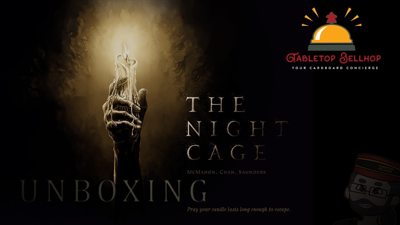 The Night Cage Unboxing, A cooperative horror board game about escaping ...