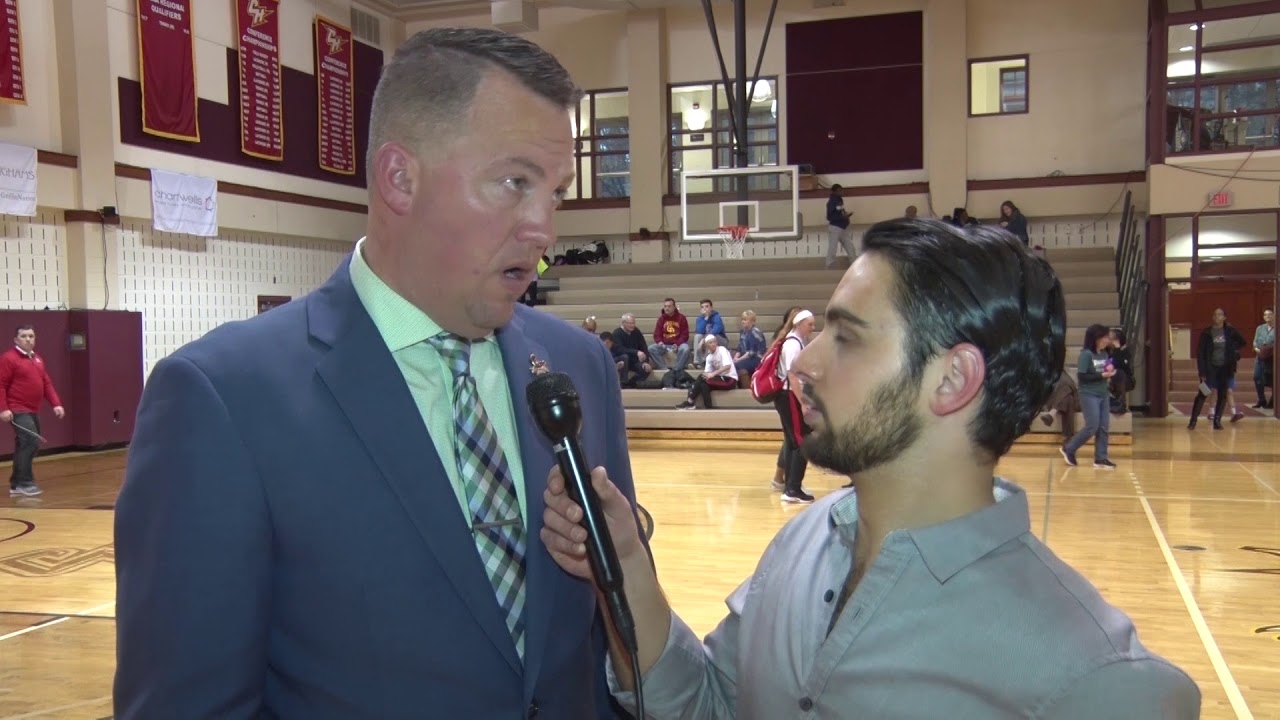 Men's Basketball - Post Game Interview w/ Jesse Balcer after Loss to ...