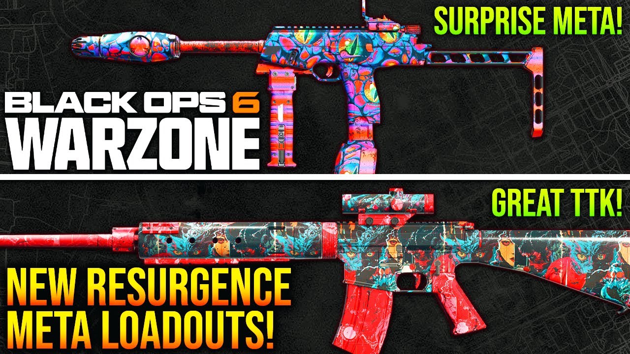 WARZONE: Top 5 BEST RESURGENCE META LOADOUTS After MAJOR Weapons Update ...