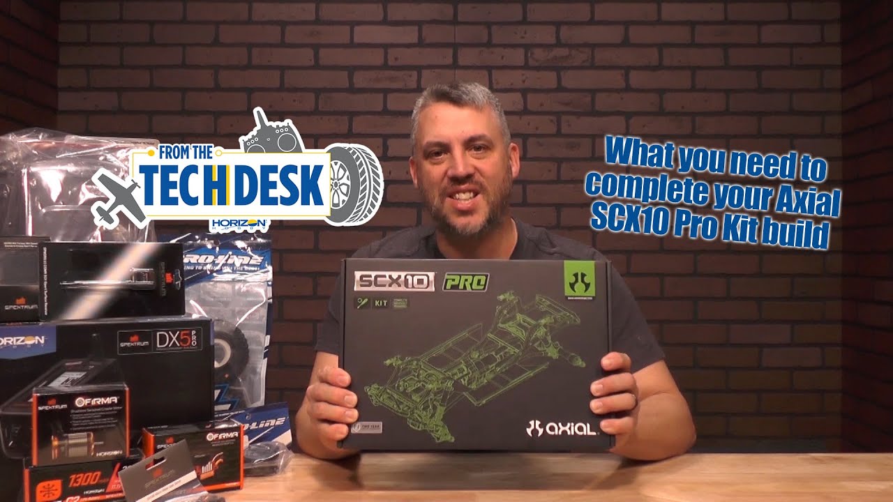 What you need to complete your Axial SCX10 Pro Kit build - YouTube