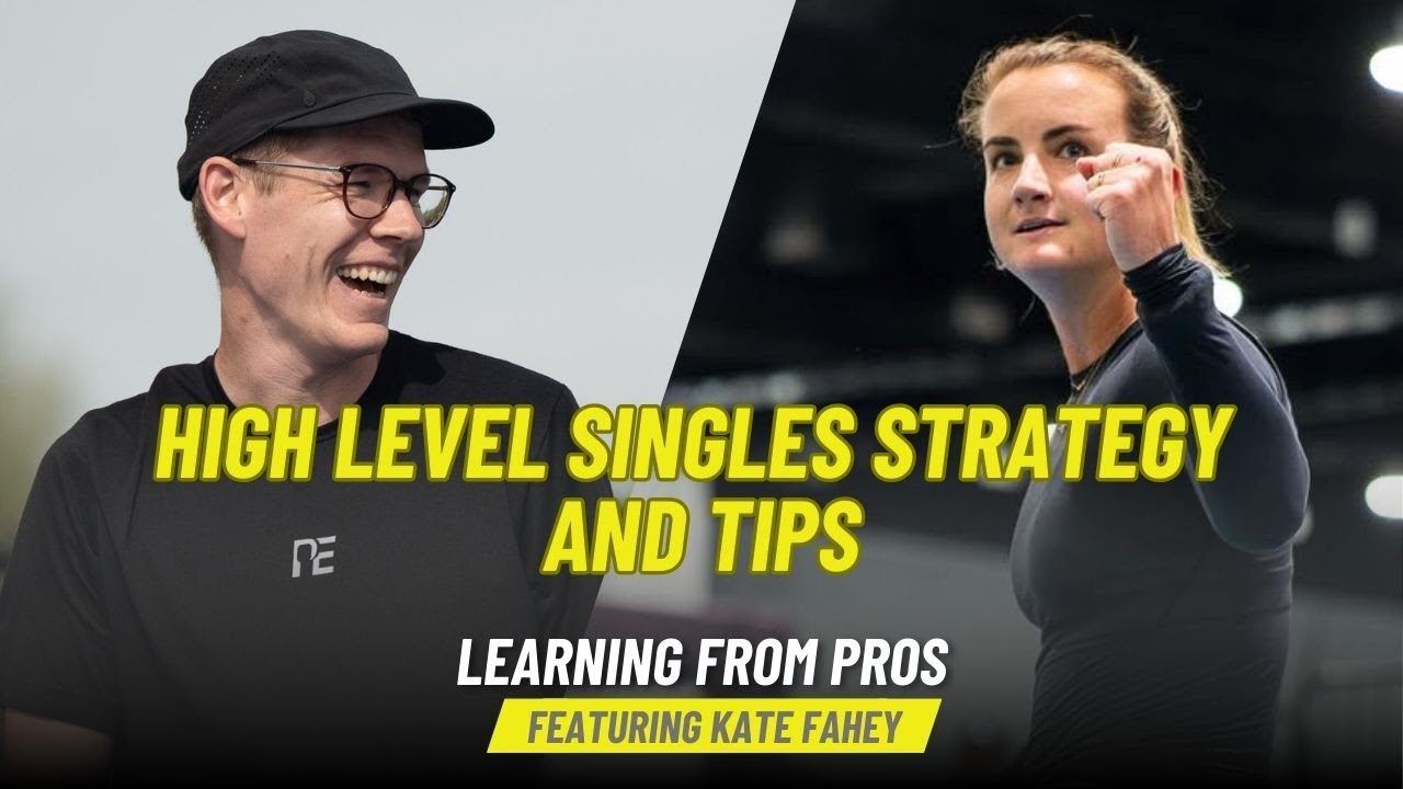 Virtual Singles Pickleball Lesson From Kate Fahey - High Level Singles ...