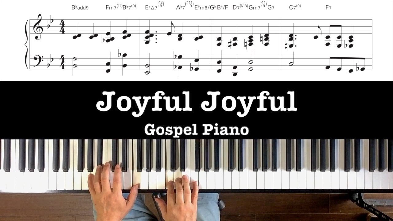Joyful Joyful Easy Gospel Piano Free Sheet Music Synthesia YouTube joyful-joyful-easy-gospel-piano-free-sheet-music-synthesia-youtube