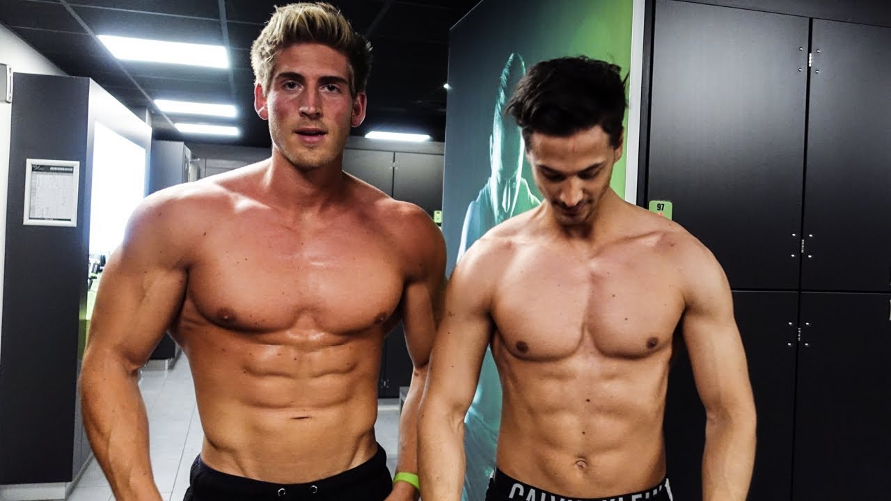 Mit 2 Fitness Models im Gym! - Wie trainieren Fitness Models? - YouTube