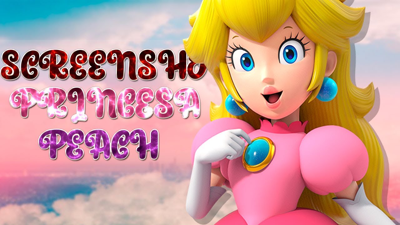 Screenshot Princesa Peach Personaliza Tu Pc - YouTube