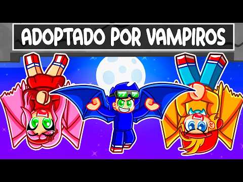 Adopté una Familia VAMPIRO en Roblox...