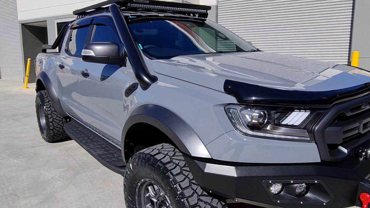 Ranger Raptor Paint protection film - YouTube