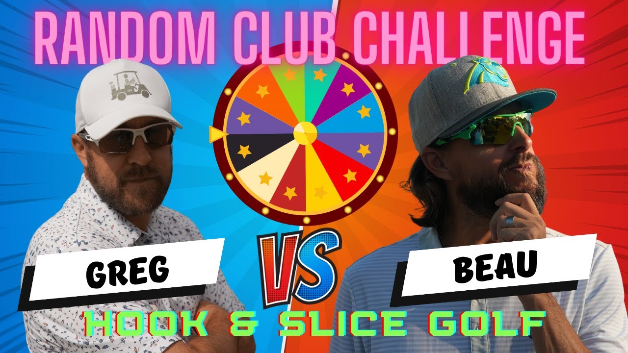 Random Golf Club Challenge - Hook & Slice Golf - YouTube