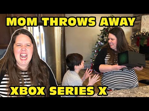 Kid Gets NEW Xbox Series X Thrown Away By His Mom! - GROUNDED! [Original]