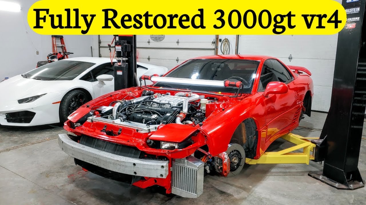 Full parts list / Break down of Restored Twin Turbo 3000gt vr4 💸 - YouTube