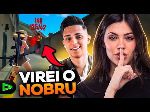 VIREI O NOBRU NESSA PARTIDA DE FREE FIRE? SÓ CAPA