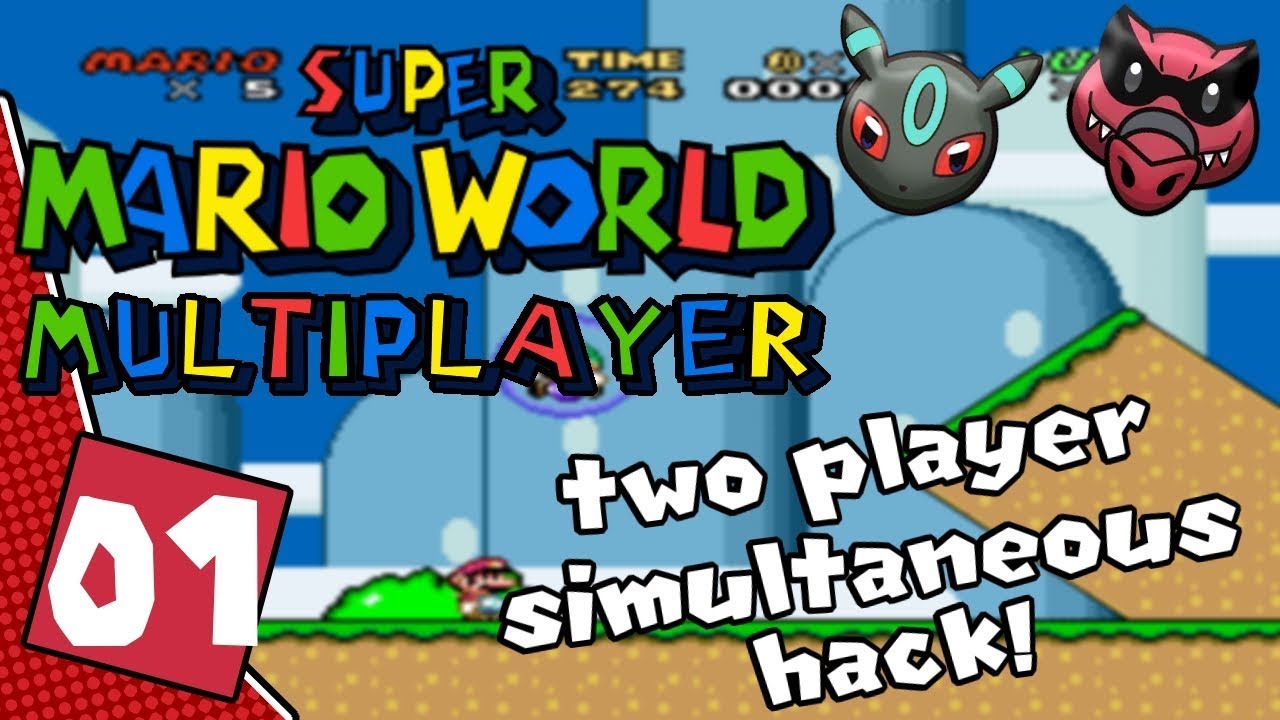 Super Mario World Multiplayer Hack on SNES Classic ep 1 - YouTube