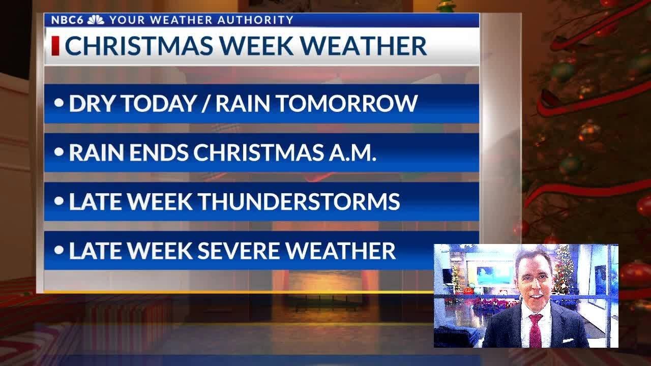 A mild and STORMY Christmas week - YouTube
