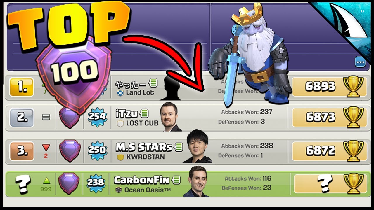 PUSH to TOP of LEGENDS with Royal Ghosts?!? - YouTube