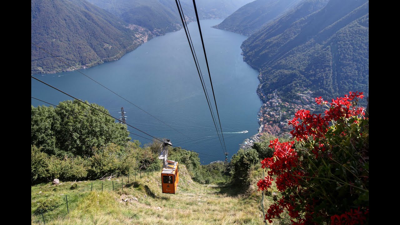 Funivia Pigra Argegno, Lake Como - YouTube