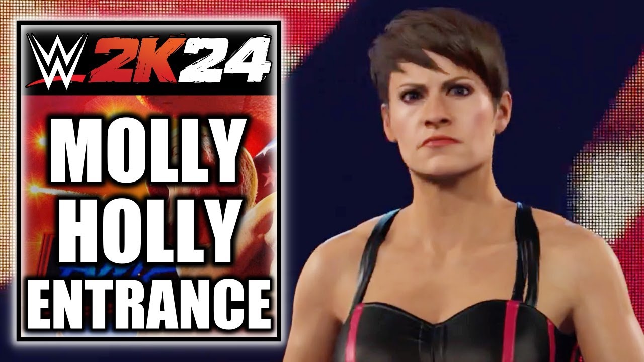 Wwe 2k24 Molly Holly Entrance Cinematic Youtube