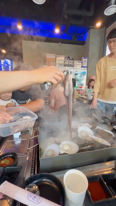 Готовят живьем в Корее #жизньвкорее #катякорея #еда #обзор #кореявлог # ...