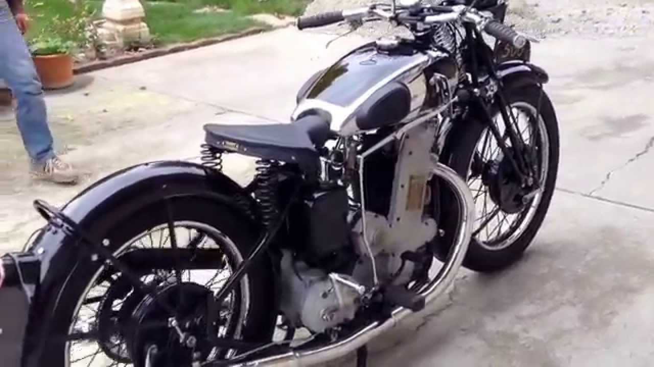 Benelli 500 4TN anteguerra - YouTube