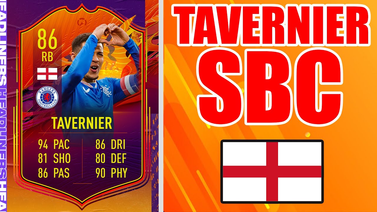 86 HEADLINERS TAVERNIER SBC (GULLIT CLUB⚡ ) | FIFA 21 ULTIMATE TEAM ...