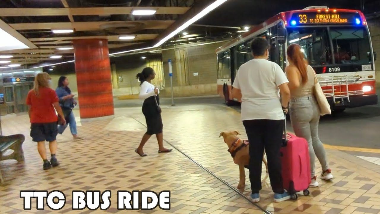 ttc-route-33-bus-ride-from-st-clair-west-subway-station-to-eglinton