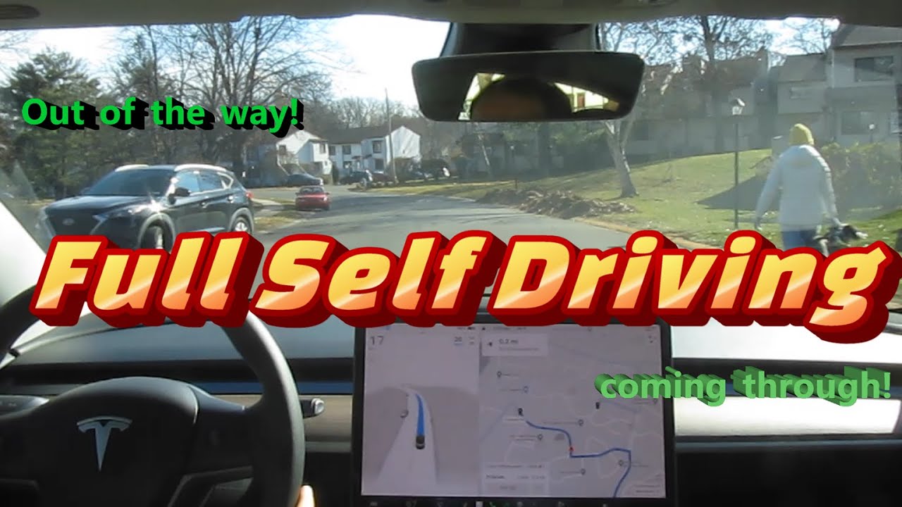Full Self Driving - Big Figure 8 Loop - YouTube