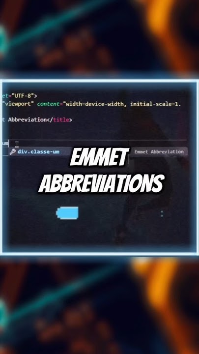 Emmet Abbreviations Html5 #html5css3 #codingbr #codinglife #html5 #programador #technology # ...
