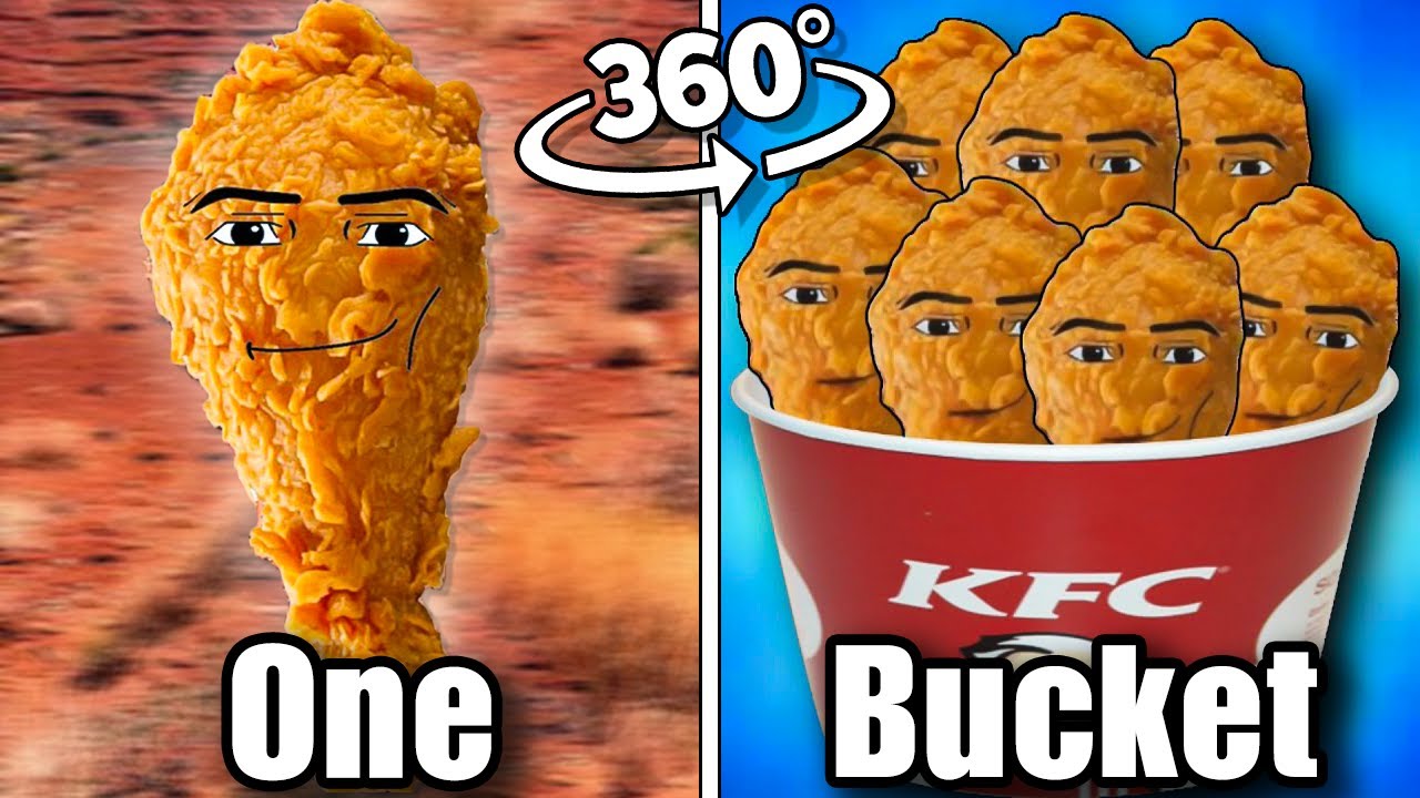 360º VR Gedagedigedagedo Vs BUCKET Gedagedigedagedo - YouTube