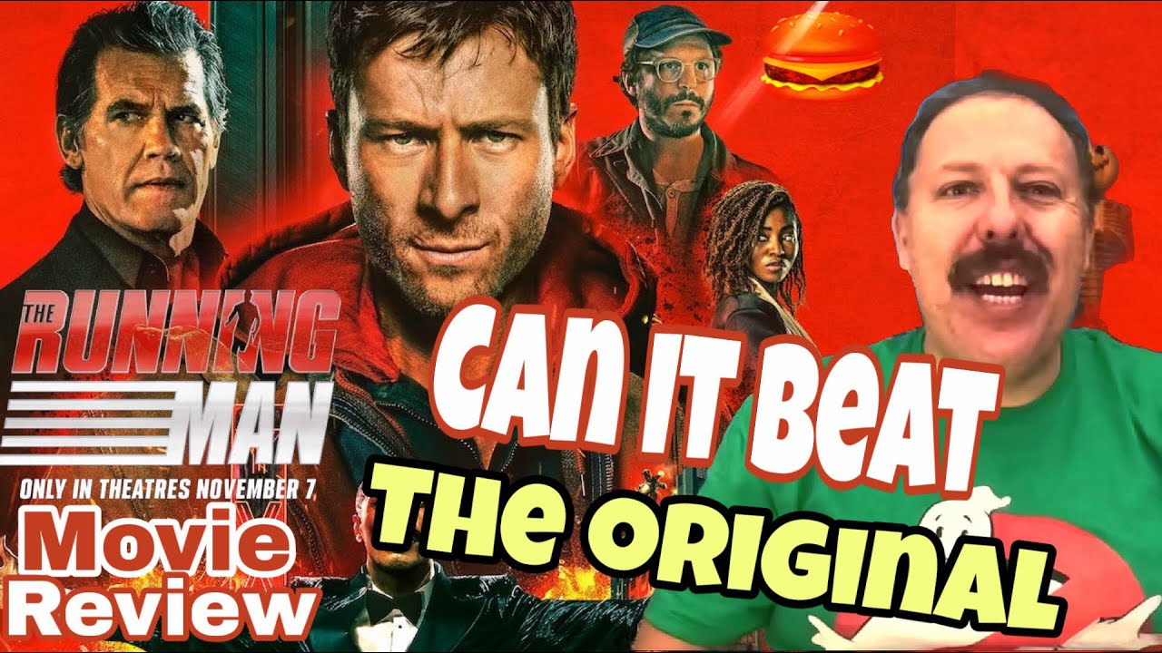 The Running Man (2025) movie review spoilers - YouTube