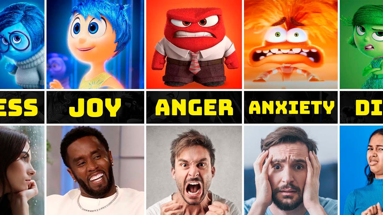 Inside Out: Emotions in Real Life - YouTube