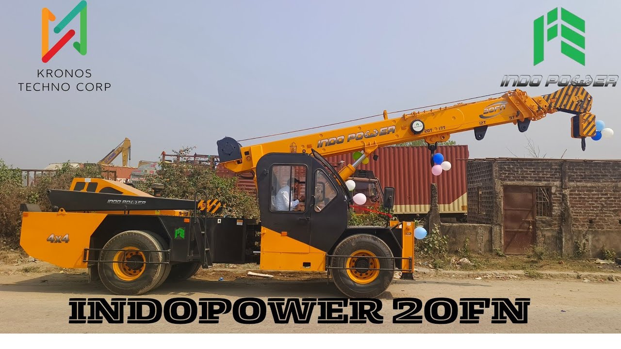 Indopower 20FN #crane #indopower #kronostechnocorp - YouTube