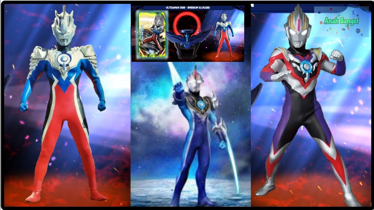 Ultraman Orb EMERIUM SLUGGER - Specium Zepilion - Knight Liquidator DX ...