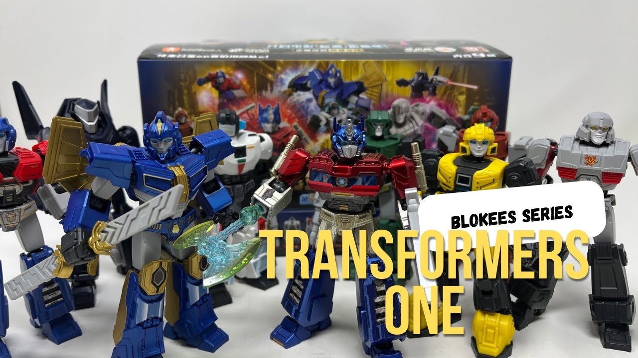 Blokees Transformers One Chapter 5 Model Kit Full Set Review!!! - YouTube