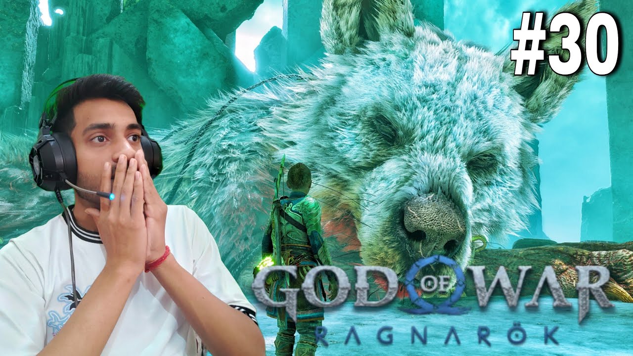 First Time I Saw The Big Wolf (Garm) Boss Fight | God Of War Ragnarok ...
