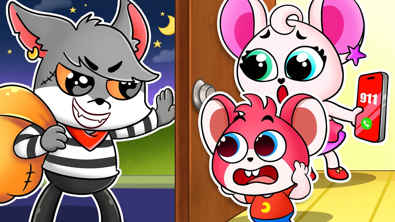 Who's At the Door⁉️ | Don't Open The Door To Strangers | Toddler Song ...