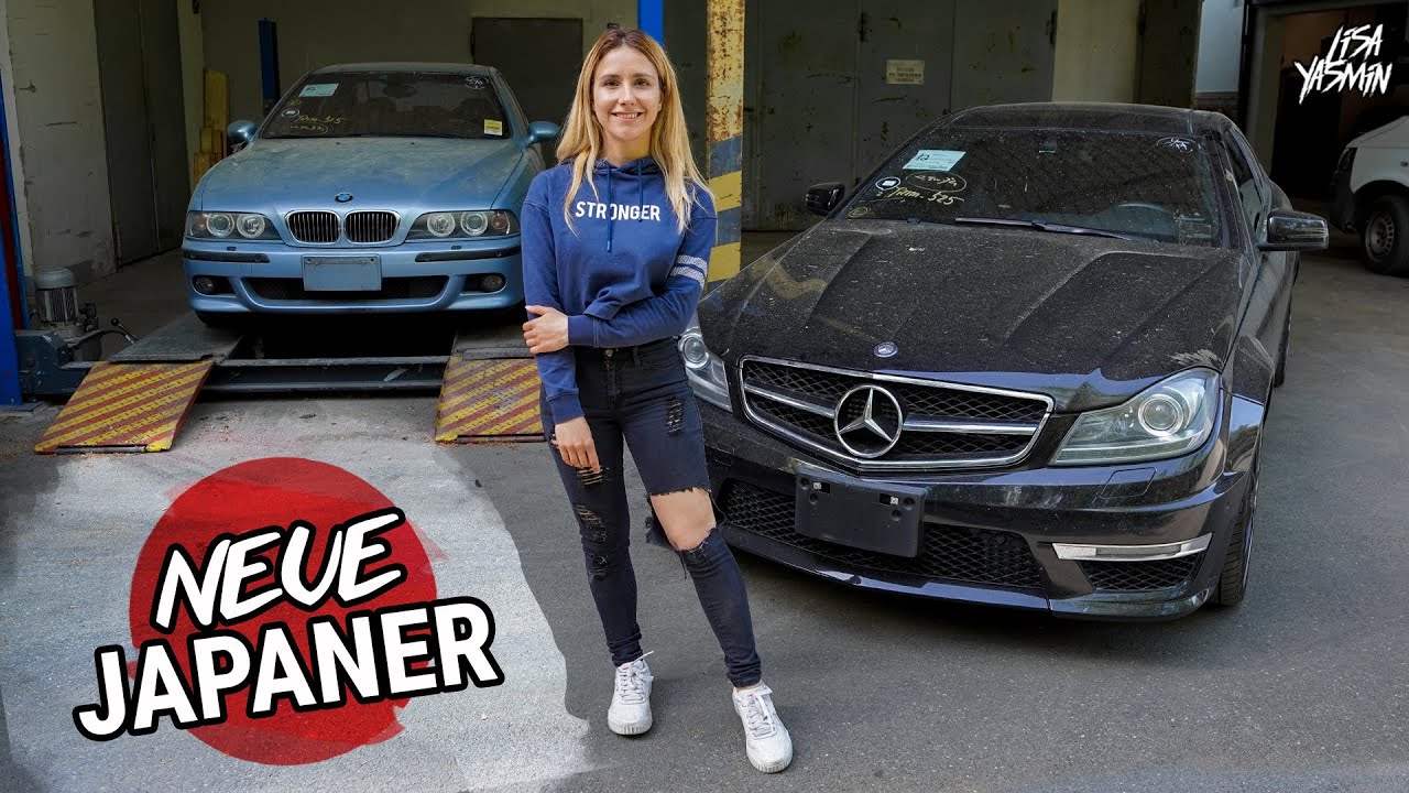 Japan Import 🇯🇵 BMW E39 M5 + Mercedes C63 AMG | Lisa Yasmin - YouTube