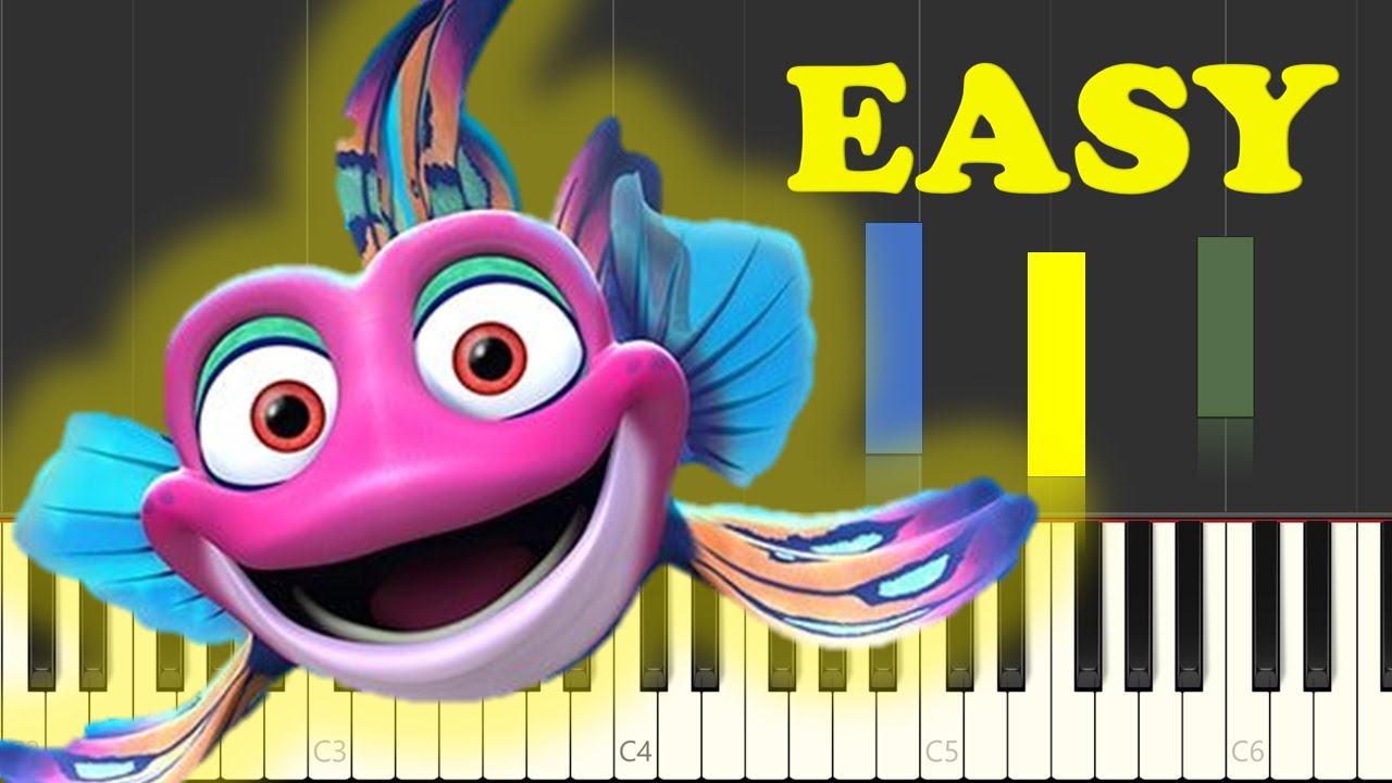 Splash and Bubbles Theme Song Piano Tutorial - YouTube