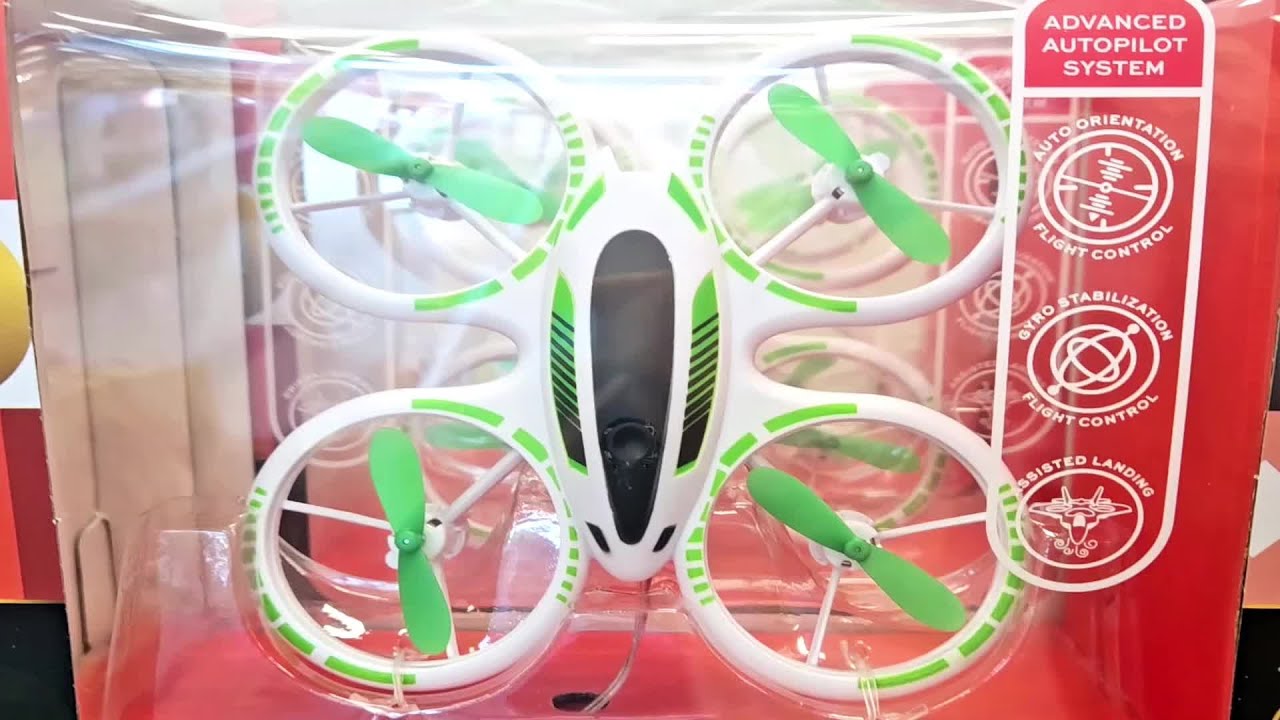 FAO SCHWARZ GLOW DRONE REMOTE CONTROL LED STUNT DRONE Shop with us at ...