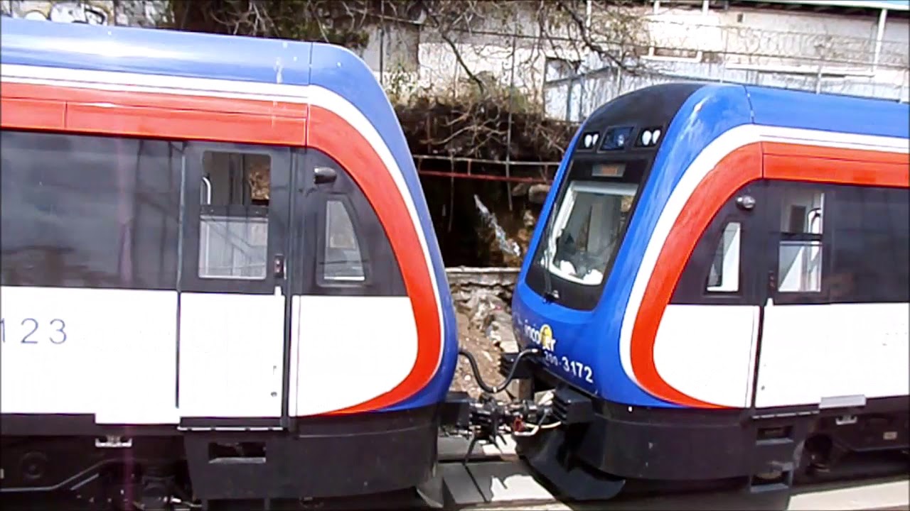 Doble tracción tren Automotor CRRC DMU INCOFER - YouTube