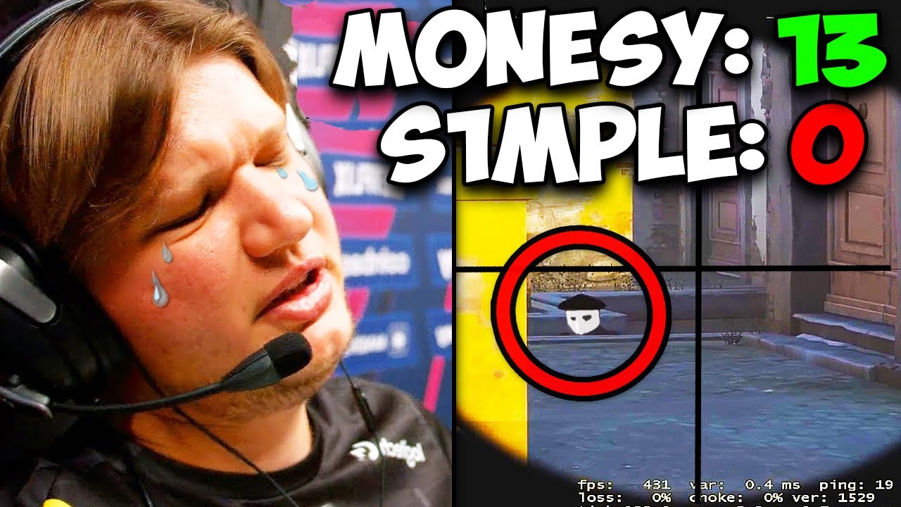 HOW M0NESY DESTROYED S1MPLE 13 TIMES IN A ROW!! CSGO Twitch Clips - YouTube
