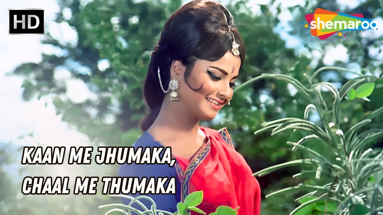 Kaan Mein Jhumka | Sawan Bhadon (1970) | Rekha, Navin Nischol ...
