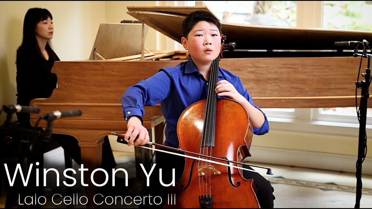 Winston Yu - Lalo Cello Concerto mvmt. III - YouTube