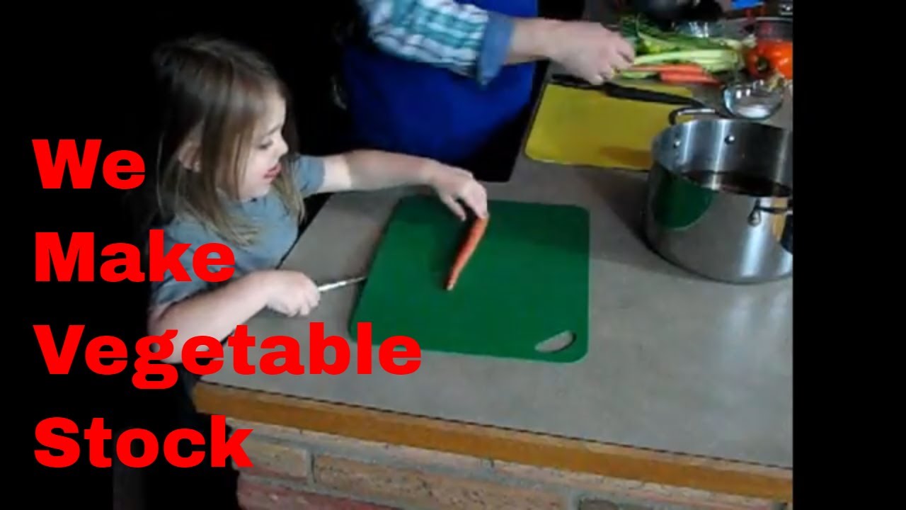 Good Lookin Cooking 14 How to make Vegetable Stock - YouTube