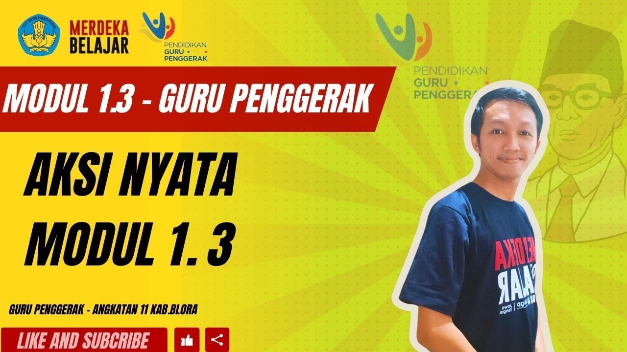 AKSI NAYATA MODUL 1.3 l GURU PENGGERAK - YouTube