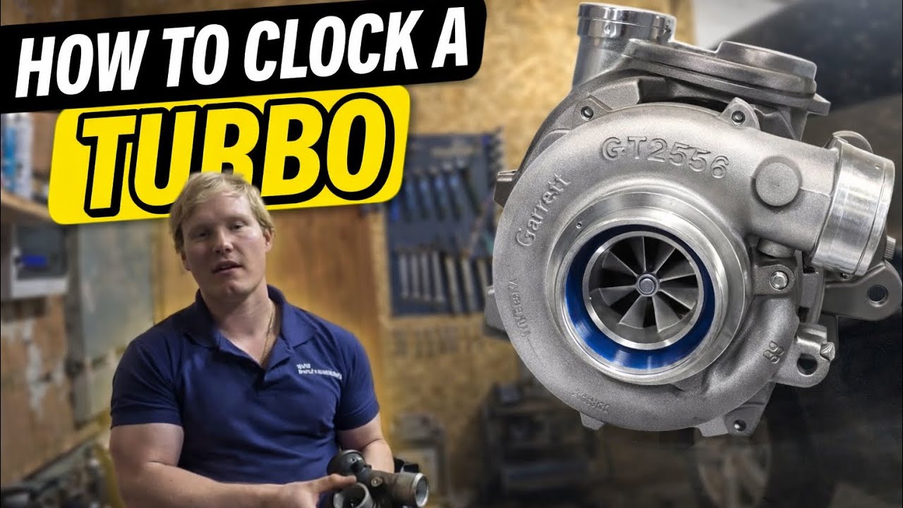 How to Clock a Turbo (VGT/VNT GT2556) - YouTube