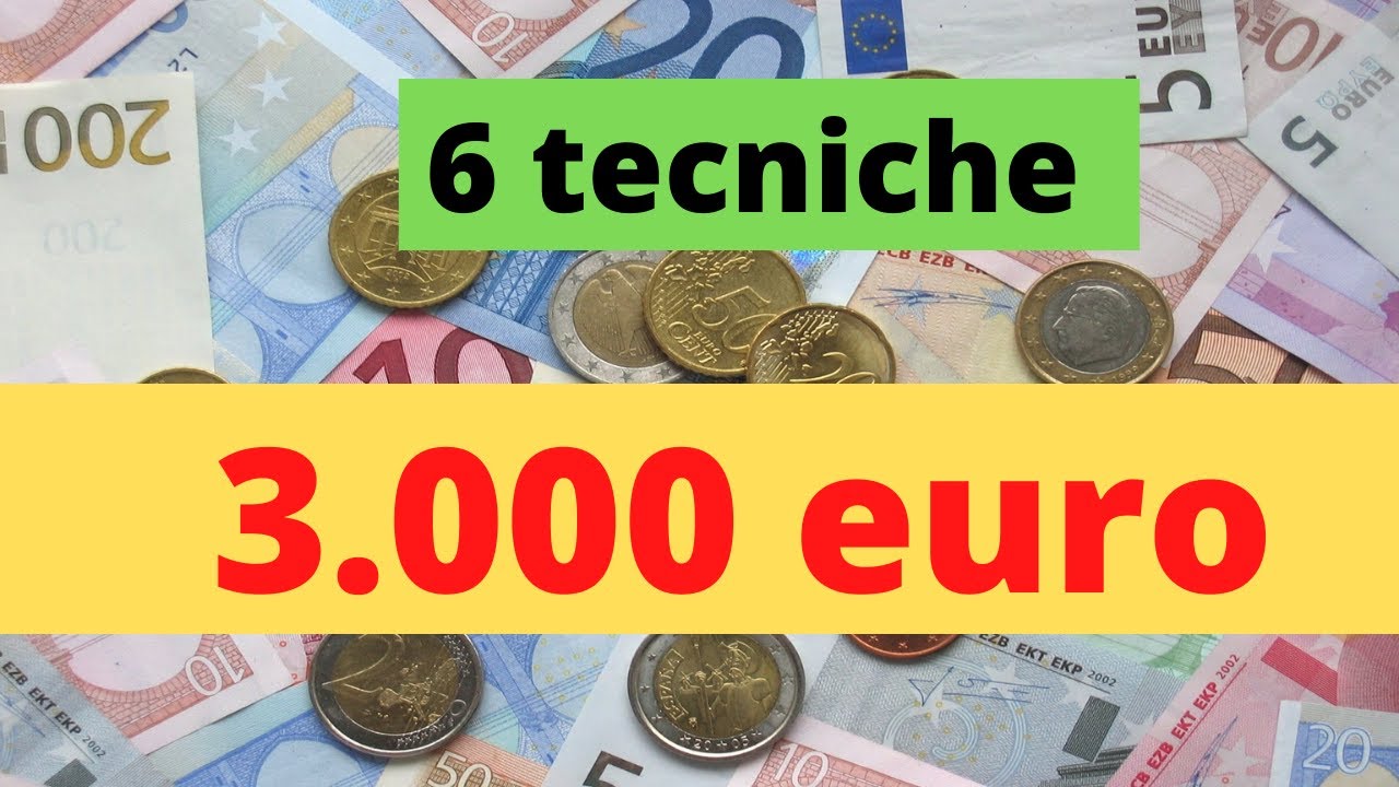 6 tecniche per risparmiare + di 3000 euro - YouTube