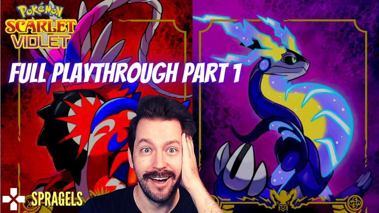 FULL Pokemon Violet Playthrough part 1 - spragels - YouTube