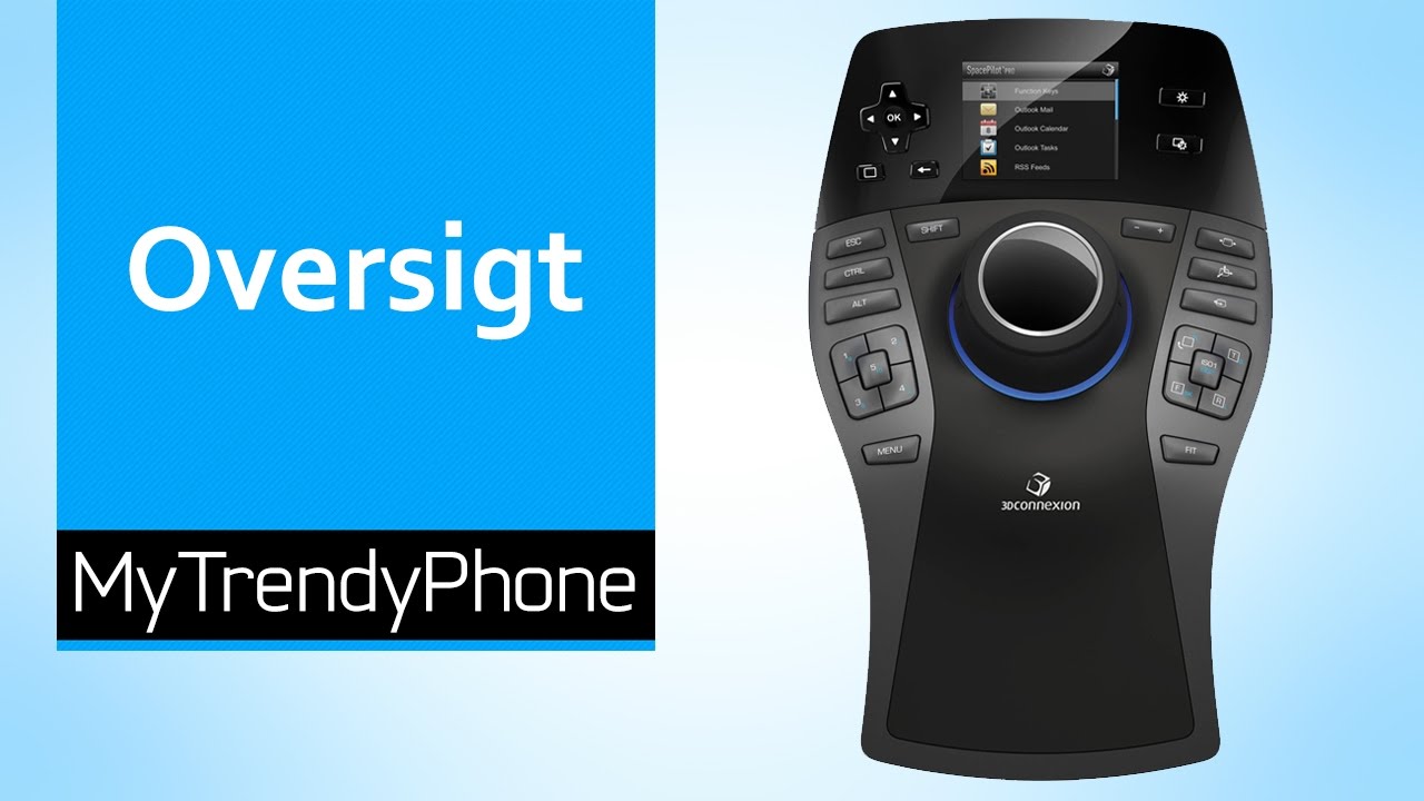 3DConnexion SpacePilot PRO 3D Mus - YouTube