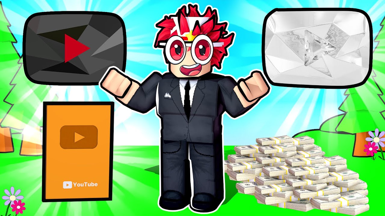 I BECAME the BIGGEST YOUTUBER in Roblox Youtuber Life! - YouTube