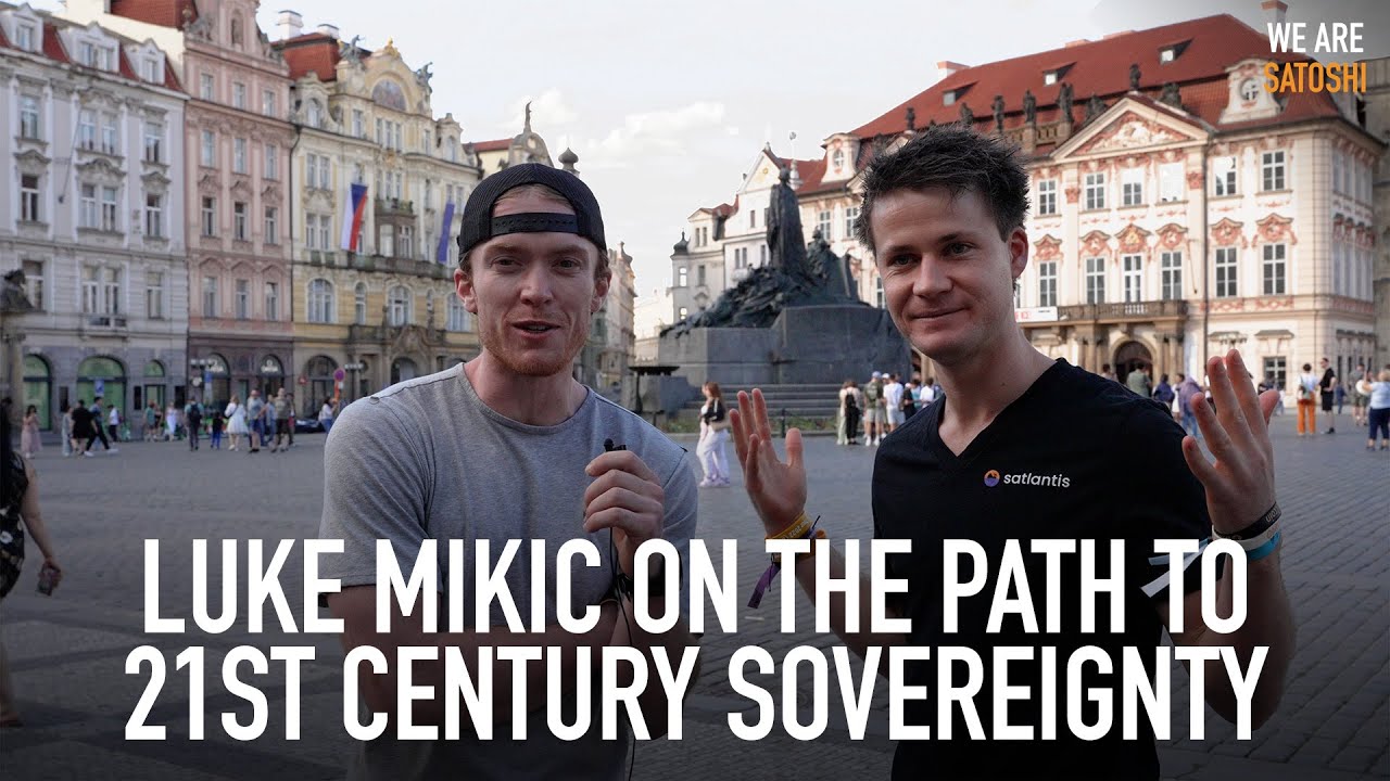 Luke Mikic on Becoming a Sovereign Digital Nomad - Filmed in Prague - YouTube