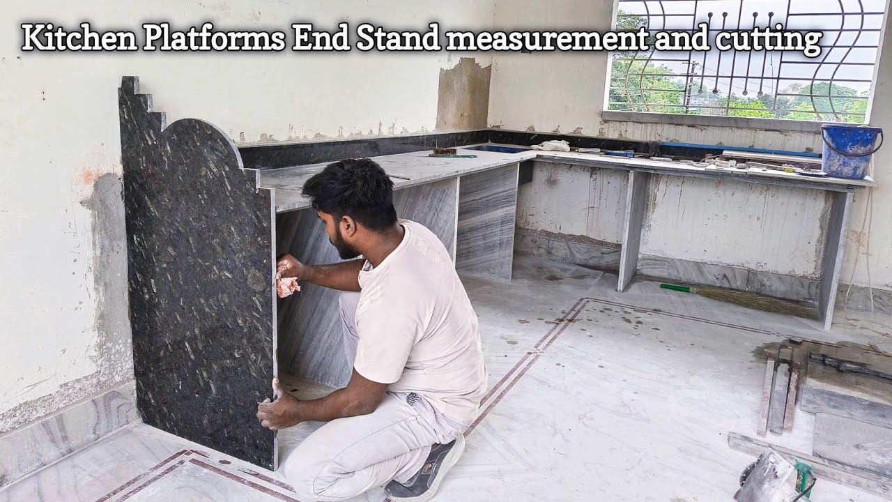 Kitchen Platform End Stand Design || Kitchen Slabs Stand - YouTube