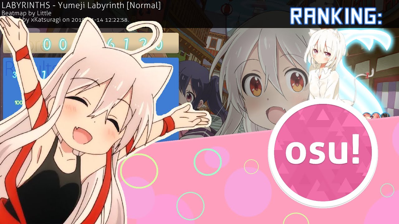 \\ Osu! // "Yumeji Labyrinth" (Urara Meirochou) [ Silver SS ] HR HD ...